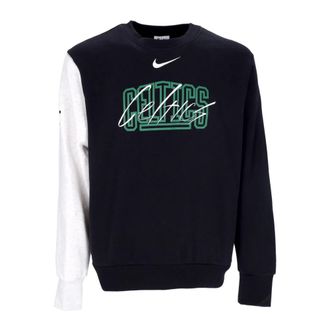 Nike Courtside Fleece Crewneck - - Sweatshirts & Hoodies - Herren - Schwarzk - XS