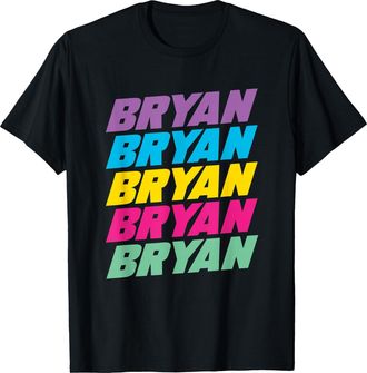 BRYAN Damen T-Shirt Schwarz Klassisch Herz Thematisch Klein EU S V-Ausschnitt Kurzarm Unisex Erwachsene Kinder