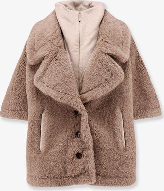 Max Mara Mxapavido 4 alpaca, cashmere and silk cape - MAX MARA - gender_Woman