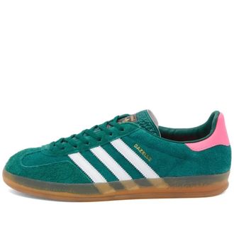 adidas Gazelle Indoor - Femme - Chaussures - Vert - Taille: 36 2/3 EU