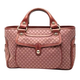 Celine Pre-owned Canvas Handbag - - Pre-owned - Damen - Rosa - ONE SIZE