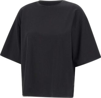 Loulou Studio Femme, Tops, Noir, Taille: 42 FR Osis Oversized T-Shirt