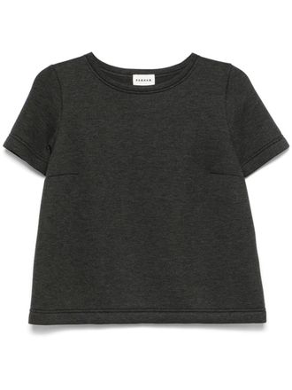 P.A.R.O.S.H. t-shirt en jersey mélangé - Gris