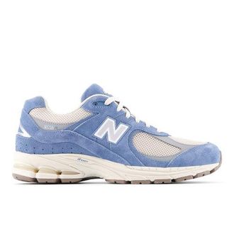 New Balance Unisexe 2002R en Bleu/Gris, Suède/Mesh, Taille 37.5 Large