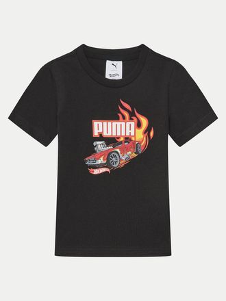 Puma T-Shirt Hot Wheels 630069 Schwarz Regular Fit