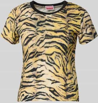 Kenzo Slim Fit T-Shirt aus reiner Baumwolle