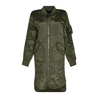 Alpha Industries Damen, M&auml;ntel, Gr&uuml;n, XSGr&ouml;&szlig;e