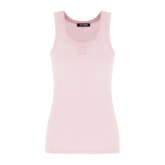 Raf Simons &Auml;rmelloses Tank Top - - Tops - Damen - Rosa - S
