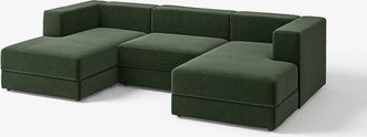 IKEA J&Auml;TTEBO 3,5er-Sitzelement mit R&eacute;camieren