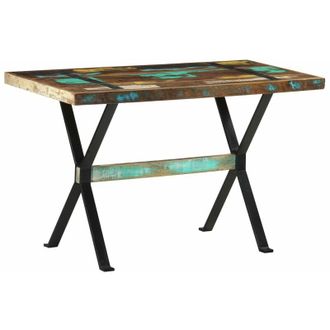 vidaXL Esstisch 120x60x76 cm Altholz Massiv vidaXL