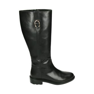 Geox Schwarze Kleidungsstiefel mit Herausnehmbarer Einlegesohle - - Shoes - Damen - Schwarzk - 37 EU
