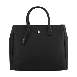 John Richmond Echtleder Tote Bag Lorum - - Bags - Damen - Schwarzk - ONE SIZE