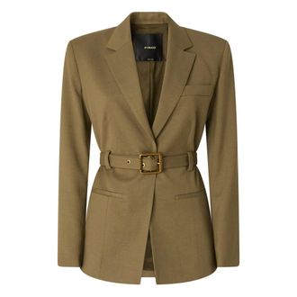 Pinko Vitiano Blazer - - Jackets - Damen - Gr&uuml;n - XL