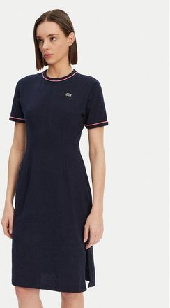 Lacoste Kleid für den Alltag EF9988 Dunkelblau Slim Fit