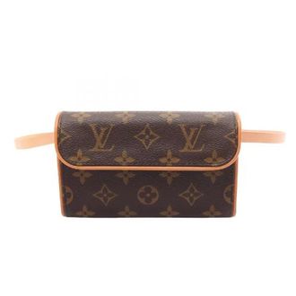 Louis Vuitton Pre-owned Pochette Florentine Monogram Waist Bag - Femme - Pre-owned - Brun - Taille: ONE Size