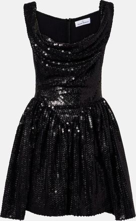 Vivienne Westwood Minikleid Mini Sunday mit Pailletten