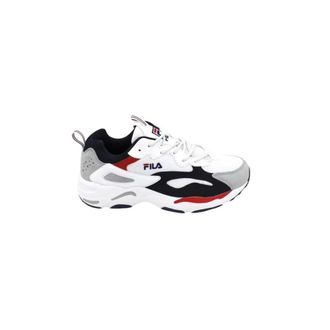 Fila Tracer Wildleder Sneakers mit Technischen Stoffeins&auml;tzen - - Shoes - Herren - Mehrfarbig - 42 EU