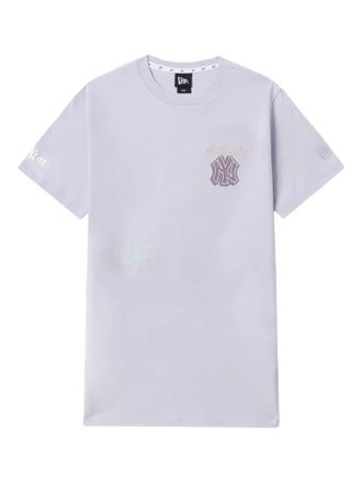 New Era x MLB NY t-shirt Yankees à logo brodé - Violet