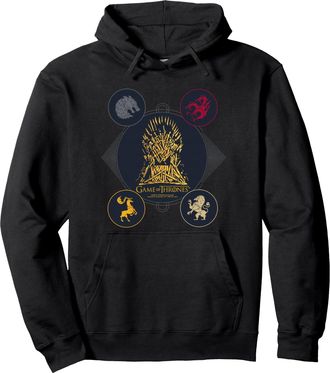 Game of Thrones 4 Houses for the Throne Pullover Hoodie