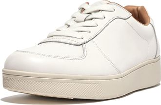 FitFlop Damen Rally Leather Panel Sneakers Sneaker, Urban White, 42 EU