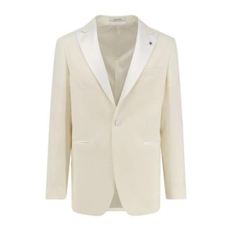 Tagliatore Blazers - - Jackets - Herren - Wei&szlig; - XL