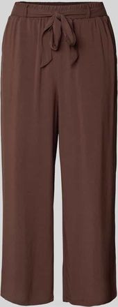 Soyaconcept Culotte aus Viskose mit Bindegürtel