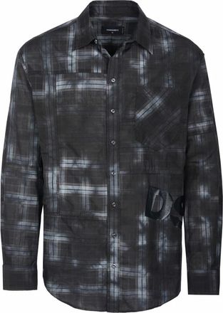 Dsquared2 Herrenhemd Zeitloses Design Hochwertige Qualit&auml;t - - Shirts - Herren - Schwarzk - L