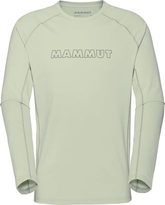 Mammut Herren Selun FL Logo Longsleeve, Silver sage, XXL
