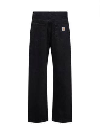 Carhartt Work in Progress Mens Denim Jeans Landon Black Cotton