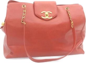 Chanel Sac &agrave; bandouli&egrave;re vintage Pre-owned - Femme - Pre-owned - Rouge - Taille: ONE Size