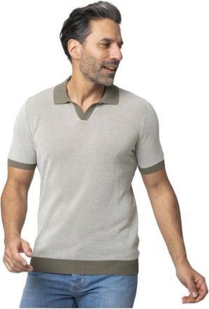 Gran Sasso Homme, Tops, Vert, Taille: 2XL Polo Chemises
