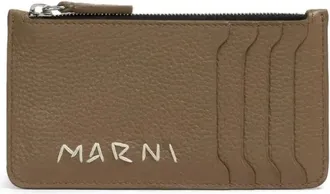 Marni Femme, Accessoires, Brun, Taille: ONE Size Mending Card Case