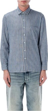 Salvatore Piccolo Homme, Chemises, Bleu, Taille: 3XL Tahiti Shirt