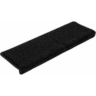 vidaXL Stufenmatten 20 Stk. 65x21x4 cm Schwarz Rechteckiger Rand vidaXL