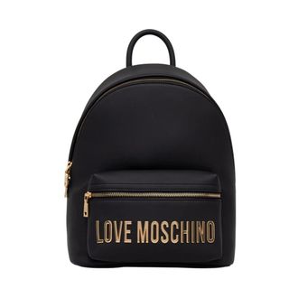 Love Moschino Sac &agrave; dos Logo - Femme - Sacs - Noir - Taille: ONE Size