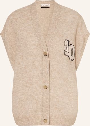 10 Days Strickweste Mit Alpaka beige