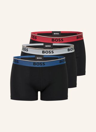HUGO BOSS 3er-Pack Boxershorts Power schwarz
