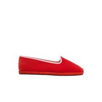 Scarosso Friulane Slippers - - Shoes - Damen - Rot - 42 EU