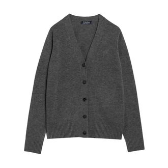 Max Mara Maglia Cardigan Corto - Femme - Pulls - Gris - Taille: 40 FR