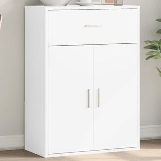 vidaXL Buffet blanc 60x30x84 cm bois ding&eacute;nierie
