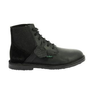 Kickers Femme, Chaussures, Noir, Taille: 36 EU Confortables Bottes en Cuir Kick Liti