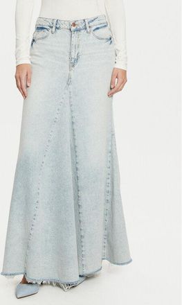 Guess Jeansrock W5RD95 D5LQ1 Himmelblau Regular Fit