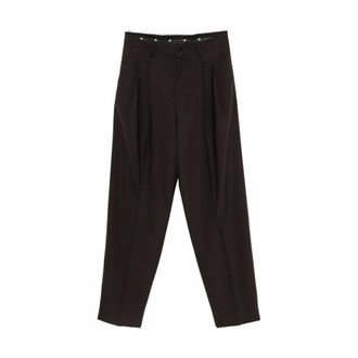 Dolce & Gabbana Pantalon de costume - Homme - Pantalons - Brun - Taille: XL