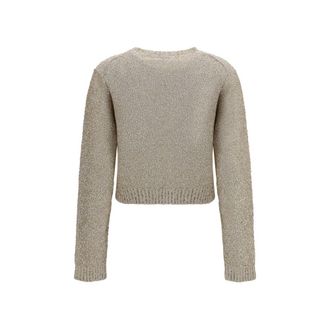 Brunello Cucinelli Womens Beige Linen Sweatshirt Clothing
