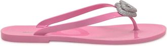 Mach & Mach Flip-Flops aus Sterlingsilber - Rosa