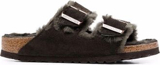 Birkenstock Shearling Sandals Arizona