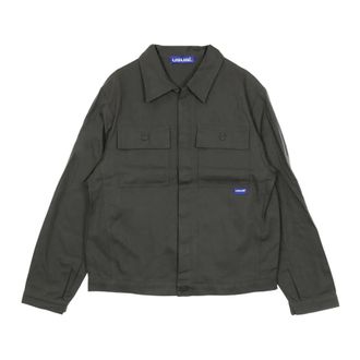 Usual Anthrazitfarbene Arbeitsjacke - - Jackets - Herren - Grau - L