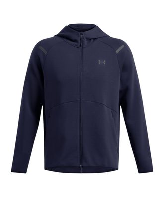 Under Armour Unstoppable Fleece Kapuzenjacke Blauschwarz, M Herren