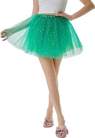 Generic Jupe tutu pour femme - Costume de carnaval - Jupon dange - Jupon vintage des ann&eacute;es 50 - Ballet - Robe de danse - Robe de danse courte - Rockabilly - 