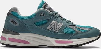 New Balance Baskets 991 Porcelain Green